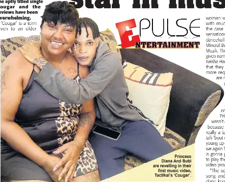 Bubi and Princess Diana star in music video - PressReader