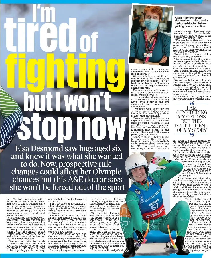 I’m tired of fighting but I won’t stop now - PressReader