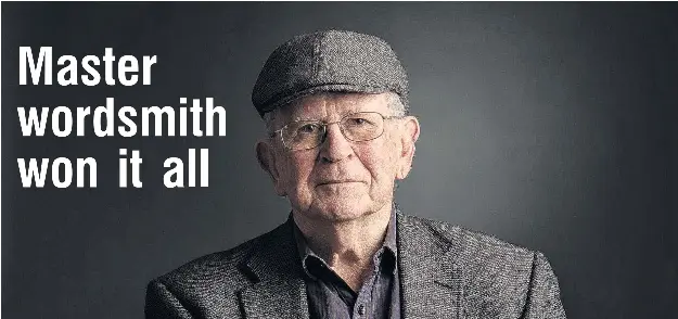 Master wordsmith won it all - PressReader