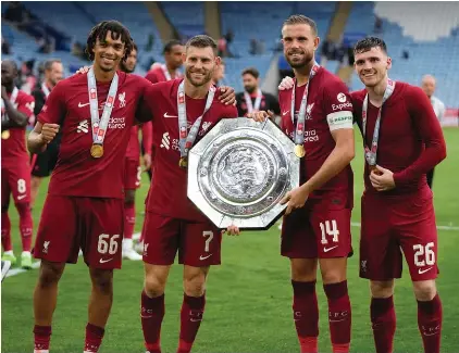 Liverpool beats Man City 3-1 for Community Shield | The Malta ...