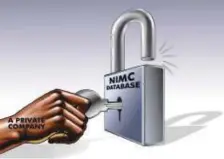 THE NIMC AND DATA PROTECTION - PressReader