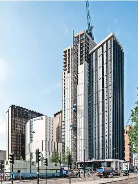 Major 34-storey tower in topping-out milestone - PressReader
