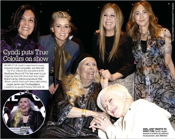 Cyndi puts True Colours on show - PressReader