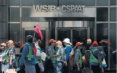 Thousands of WSIB workers enter `full' strike mode - PressReader