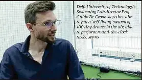 Dutch turn to nature for drone swarm research - PressReader