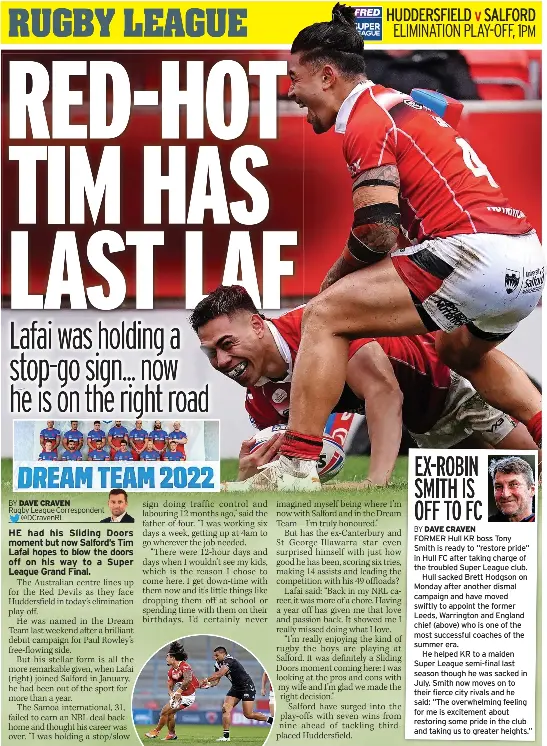 RED-HOT TIM HAS LAST LAF - PressReader