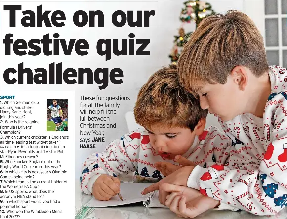 Take on our festive quiz challenge - PressReader
