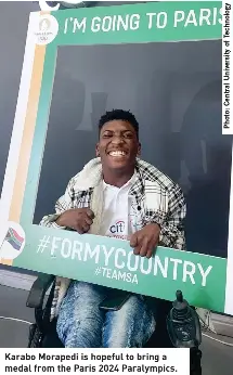 Karabo Morapedi rises above the odds - PressReader