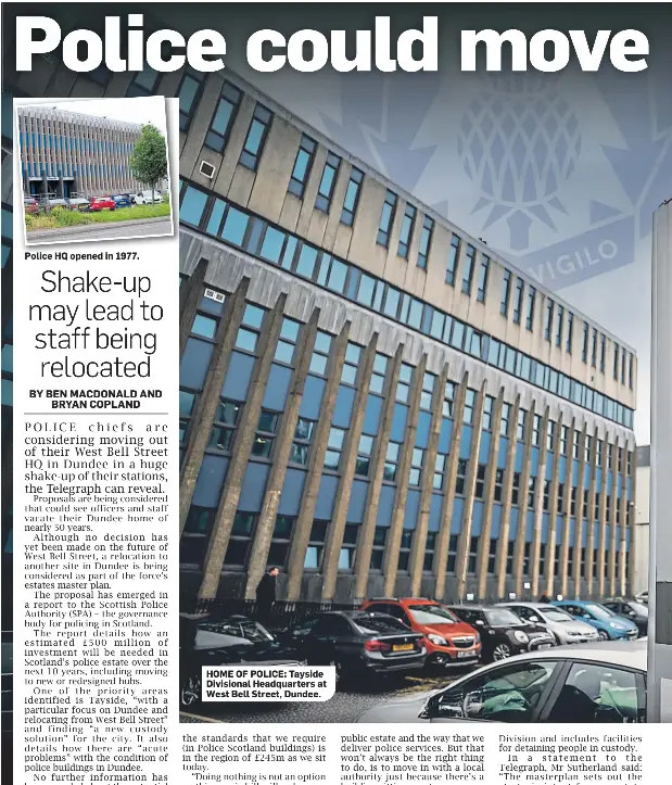Police could move out of HQ - PressReader
