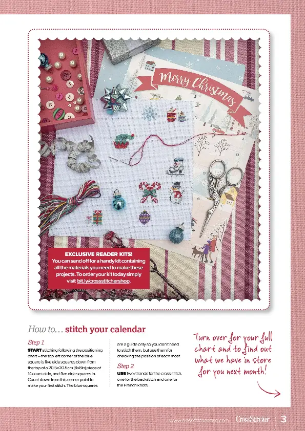 How to… stitch your calendar - PressReader