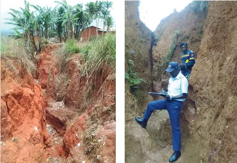 Ravinas ameaçam dezenas de moradias - PressReader