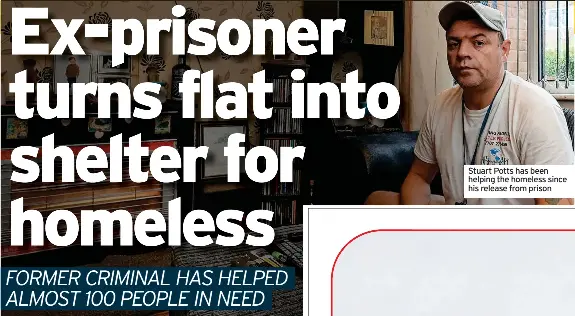 Ex-prisoner turns flat into shelter for homeless - PressReader