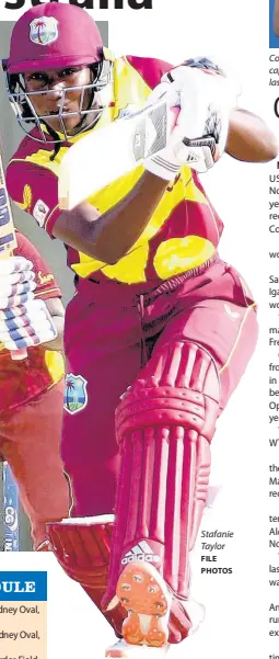 CWI names 15-member women’s squad for tour of Australia - PressReader