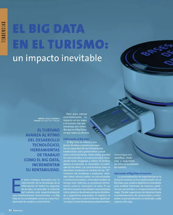 EL BIG DATA EN EL TURISMO: un impacto inevitable - PressReader