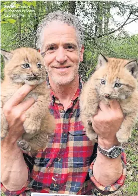 Gordon will share tales of lions, tigers, bears... and so much more ...
