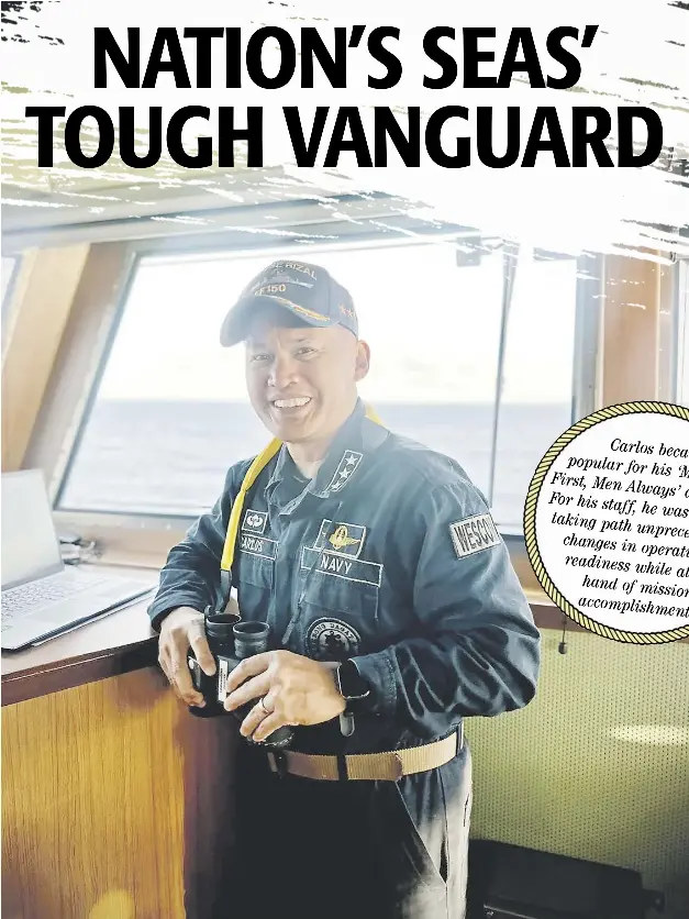 NATION’S SEAS’ TOUGH VANGUARD - PressReader