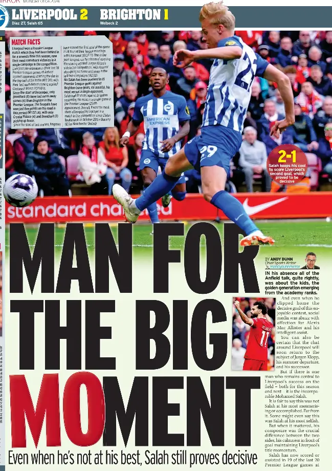 MAN FOR THE BIG MENT - PressReader