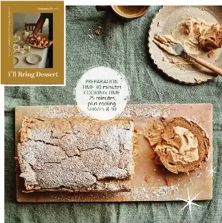 Gingerbrea­d roulade - PressReader