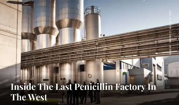 Inside The Last Penicillin Factory In The West - PressReader