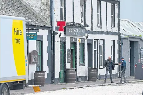 City pub transforme­d for gritty crime drama - PressReader