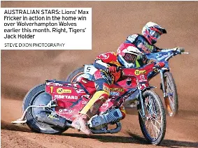 Aussies go head-to-head as Lions take on Tigers - PressReader