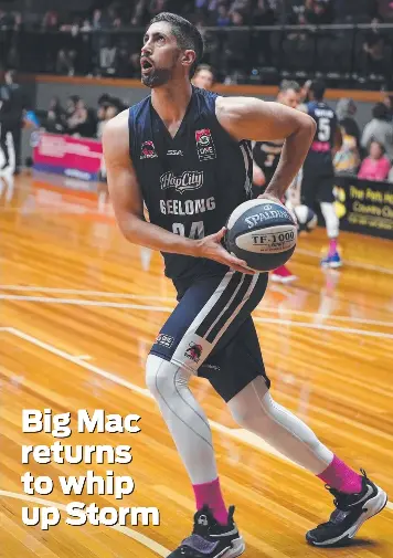 Big Mac returns to whip up Storm - PressReader