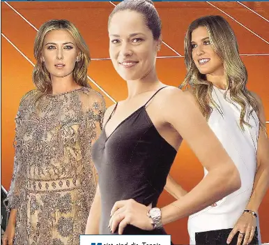 So „heiß“sind die Tennis- Starlets - PressReader