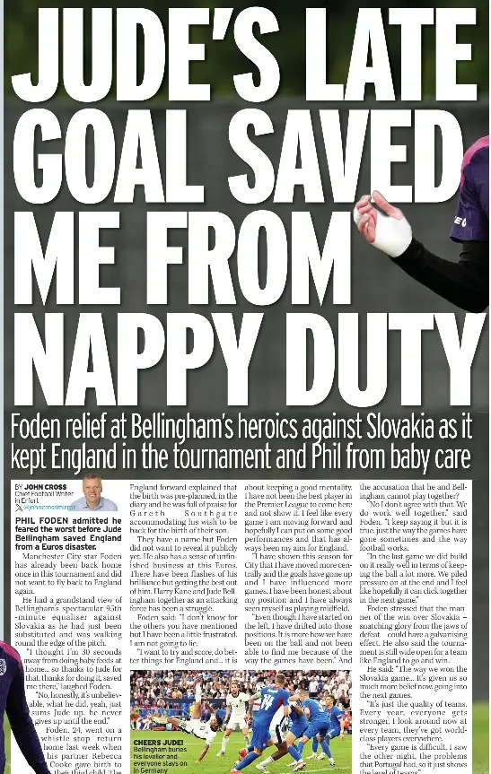 JUDE’S LATE GOAL SAVED ME FROM NAPPY DUTY - PressReader