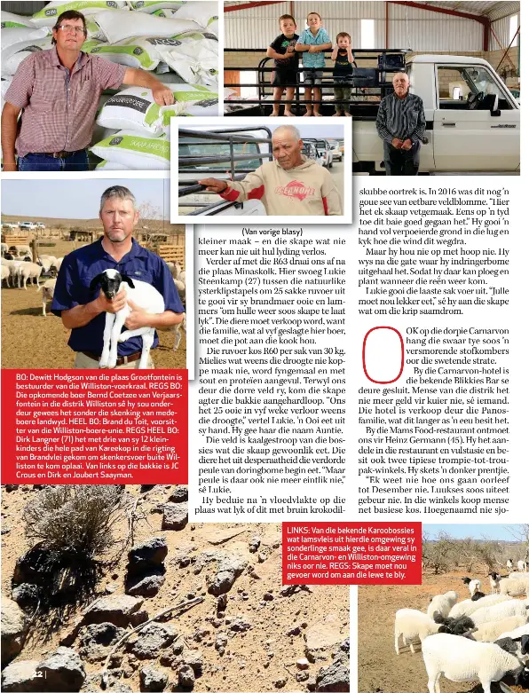 Droogtedwi­ngboereoph­ulknieë - PressReader