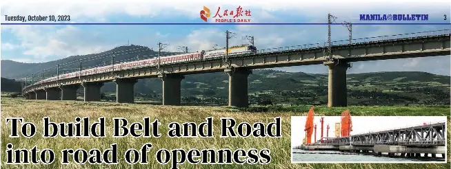 To build Belt and Road into road of openness - PressReader