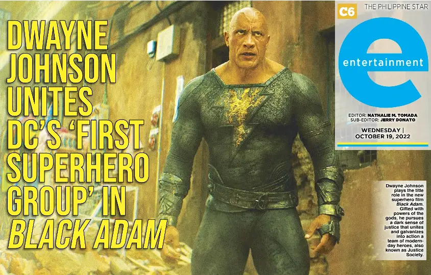 Dwayne Johnson unites DC’s ‘first superhero group’ in Black Adam ...