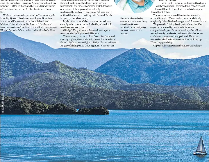 Bruce Ansley sails from Picton to Auckland » - PressReader