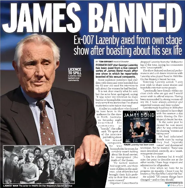 JAMES BANNED - PressReader