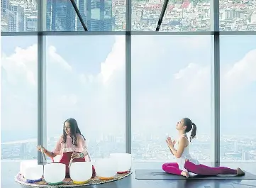 STRETCHING THROUGH SKY HIGH - PressReader