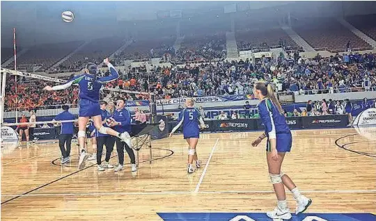Xavier defeats Corona for 6A girls volleyball title - PressReader