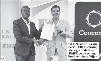GFF inks MoU with Spanish club - PressReader