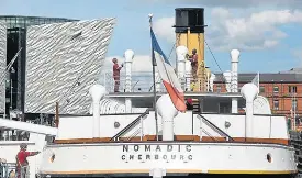 Harland & Wolff restore SS Nomadic paintwork - PressReader