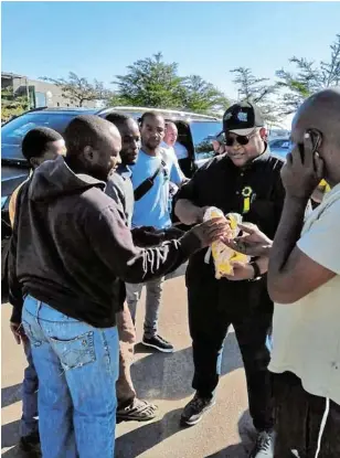 Msiza fans promise to stand by him - PressReader