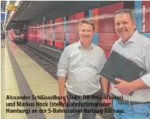 Die Sorgen mit Harburgs S-Bahnhöfen - PressReader