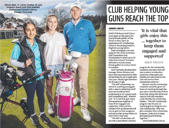 CLUB HELPING YOUNG GUNS REACH THE TOP - PressReader