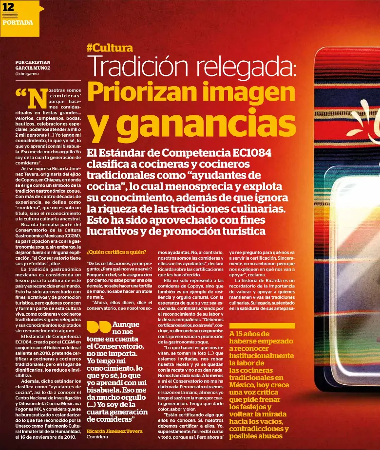 Tradición relegada: Priorizan imagen y ganancias - PressReader