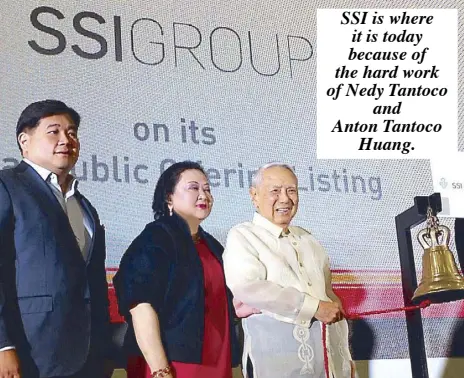 The Tantoco family: Retail pioneers first to launch IPO - PressReader