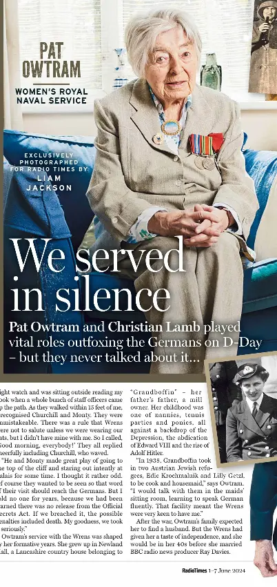 PAT OWTRAM We served in silence - PressReader