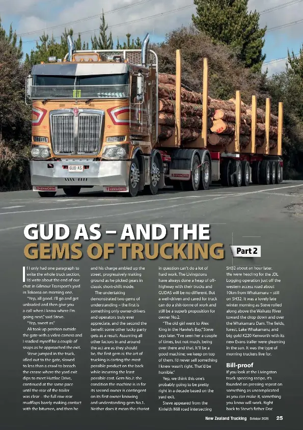 GUD AS AND THE GEMS OF TRUCKING - PressReader