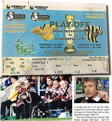 Unused ticket tells story of what might have been for clubs - PressReader