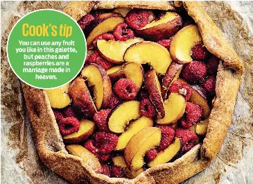 PEACH & raspberry galette - PressReader