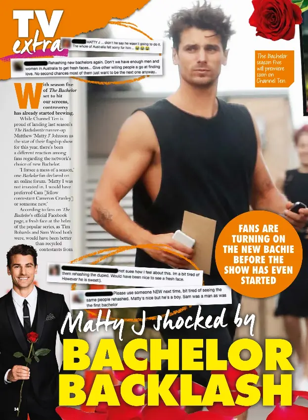 Matty J’s shock by Bachelor backlash - PressReader