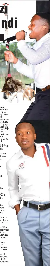 Uyazifela ngezimbuzi uGatsheni kamaskandi - PressReader