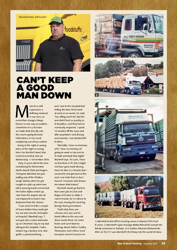 CAN’T KEEP A GOOD MAN DOWN - PressReader