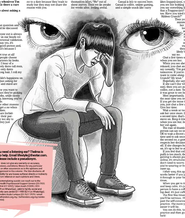 I’m shy, self-conscious and not handsome – will I ever get a girlfriend? - PressReader